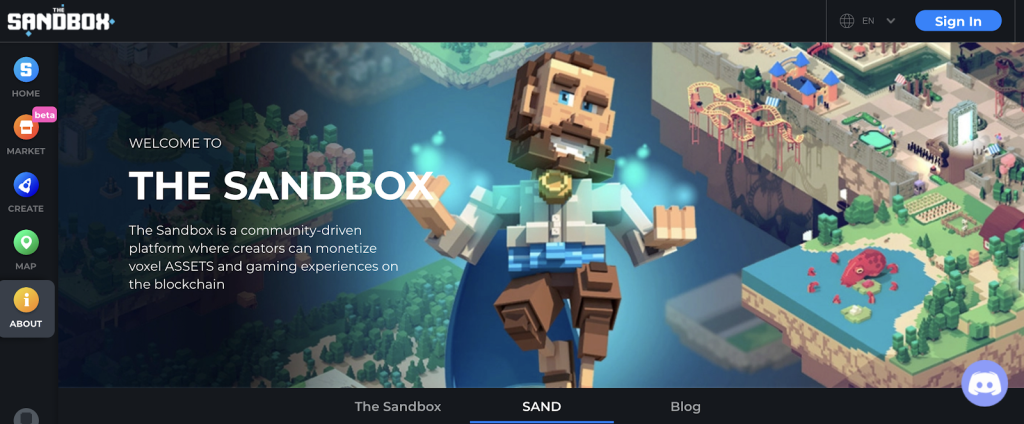 SAND เหรียญจากเกม The Sandbox ราคาในตลาดเติบโต – ZaWebsite