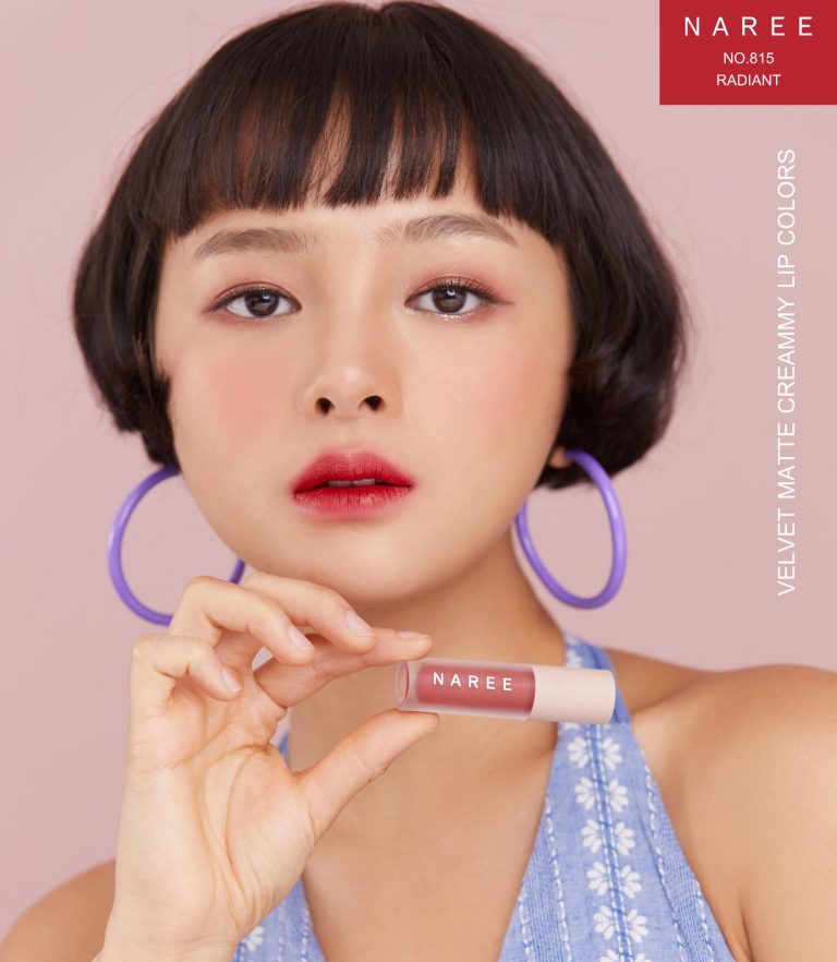 "NAREE" เปิดตัวลิปมูสกำมะหยี่ 'Velvet Matte Creamy Lip Colors' สีชัด ...