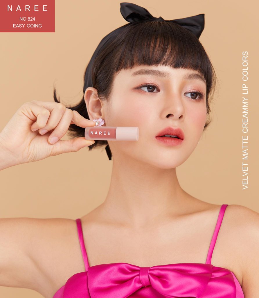 "NAREE" เปิดตัวลิปมูสกำมะหยี่ 'Velvet Matte Creamy Lip Colors' สีชัด ...
