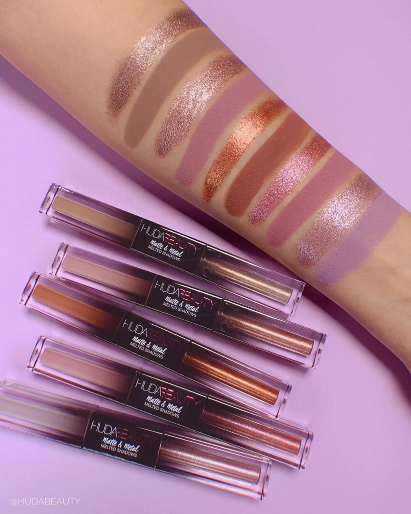 "Huda Beauty" ปล่อย 'Matte & Metal Melted Shadows' ลิควิดแชโดว์ 5 เฉดสี ...