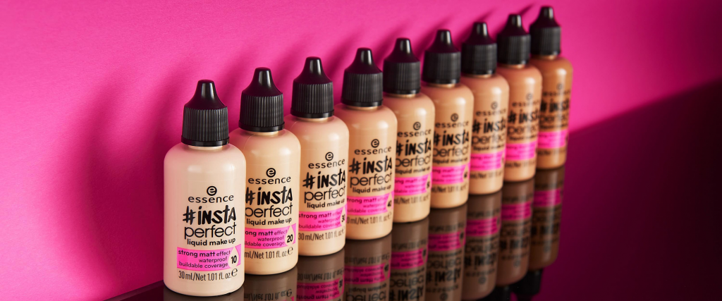 "Essence" ออกรองพื้นใหม่ สูตรกันน้ำ #Insta Perfect Liquid Make Up ใน ...